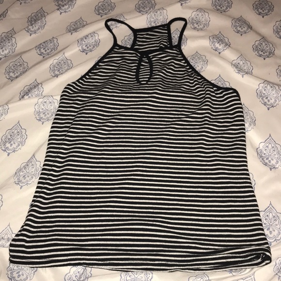 Tops | Striped Halter Top | Poshmark